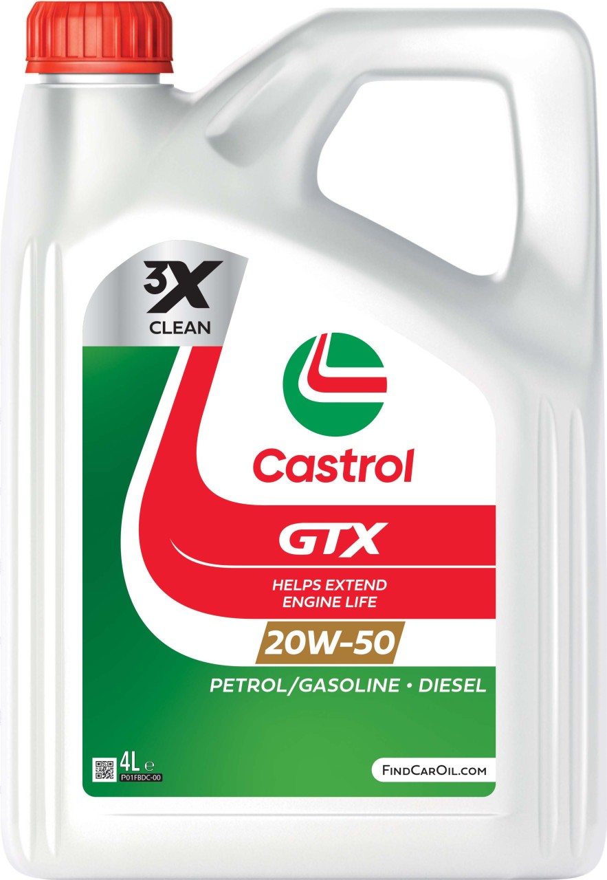 Castrol GTX 20W-50 olie nodig? | Overweg Olie